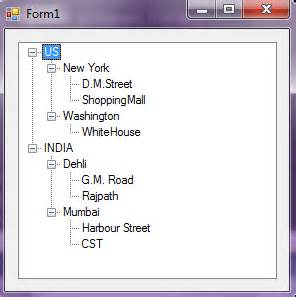 C Which Is The Best Way To Build The Tree View Control Using String Collection Stack Overflow