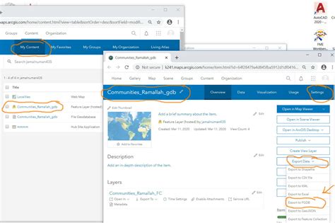 ArcGIS Online How To Download Layers While Workin Esri Community