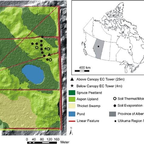 Schematic Diagram Of The Research Catchment Location Of The