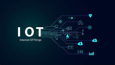 Abstract Internet Of Things Concept City 5g Iot Internet Of Things Communication Network