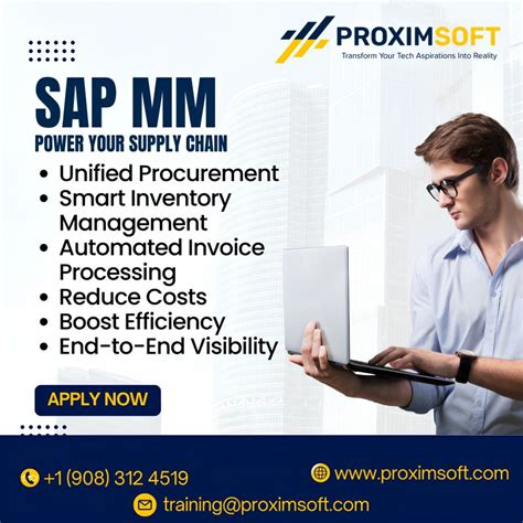 Boost Your Supply Chain With Sap Mm Proximsoft Posted On The Topic