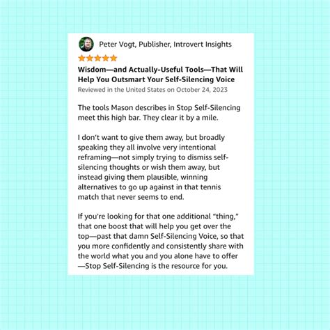 Stop Self Silencing By Fifi Mason Fifi Mason