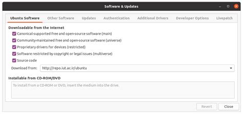 IUT ITCenter Linux Repository Ubuntu