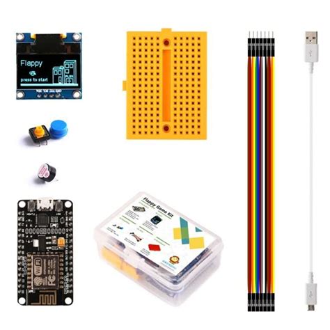 Esp8266 Diy Kit Flappy Game Bird Arduino Diy Kit With Oled 0 96 Display For Arduino Ide Game