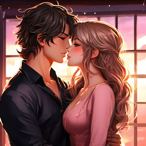 Sexy Kissing Anime Girl By Skstgb Playground