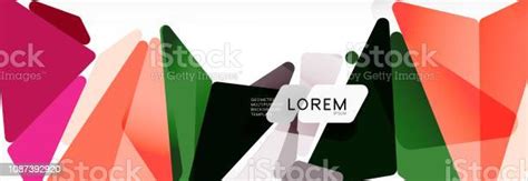 모자이크 삼각형 낮은 폴 리 스타일 추상적인 기하학적 배경입니다 다각형 벡터입니다 개요 흰색 밝은 기술 디자인입니다 결정체에 대한 스톡 벡터 아트 및 기타 이미지 Istock