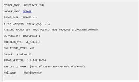 Bf2042 Crashes Need Help Win Clean Install Did Not Help R