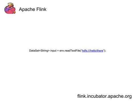 Apache Flink Hands On Ppt