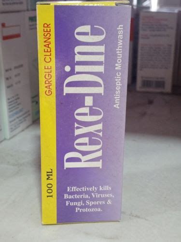 Rexedine Mouthwash 100ml Shifachem