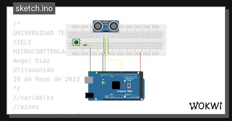 Ultrasonido Wokwi Esp32 Stm32 Arduino Simulator