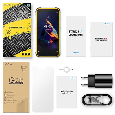 Ulefone Armor X Rugged Waterproof G Android Phone With Inch Screen Octa Core Nfc Gb