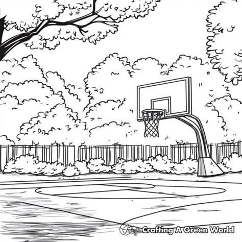 Basketball Coloring Pages Free And Printable