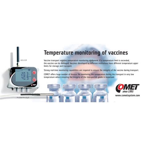 U0141 Temperature Data Logger For Four External Pt1000 Probes Myj