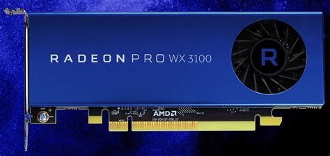 Amd Radeon Pro Wx 3100 4gb Gddr5 10bit Pci Express 2 X Mini Displayport