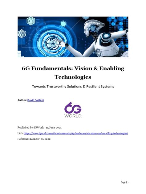 6g vision enabling technologies david soldani 1 3 download free pdf