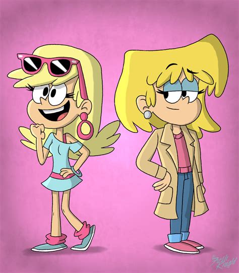 Leni And Lori 80s Au By Thefreshknight On Deviantart