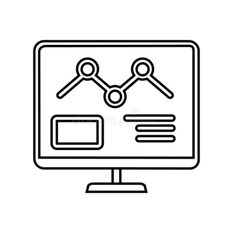 data analysis icon vector data science illustration sign analytics