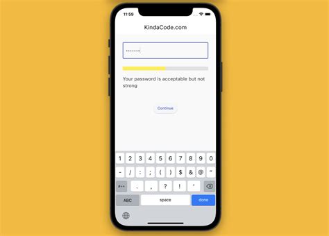 flutter create a password strength checker from scratch kindacode