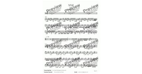 Rush Yyz Download Sheet Music Pdf File