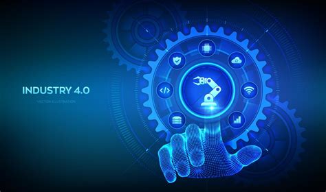 Premium Vector Smart Industry 40 Concept Factory Automation