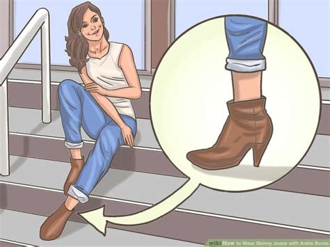 عشان الأناقة تكمل 3 طرق لارتداء جينز الاسكينى مع أحذية الكاحل عين