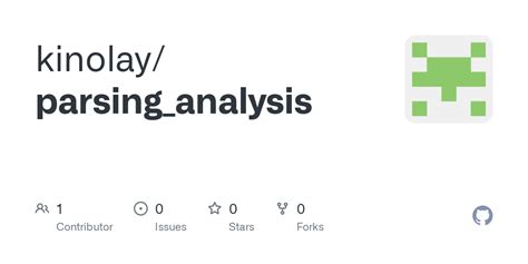 Github Kinolayparsinganalysis