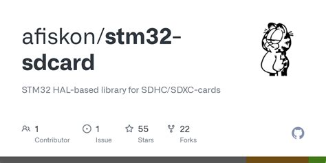 Github Afiskonstm32 Sdcard Stm32 Hal Based Library For Sdhcsdxc Cards