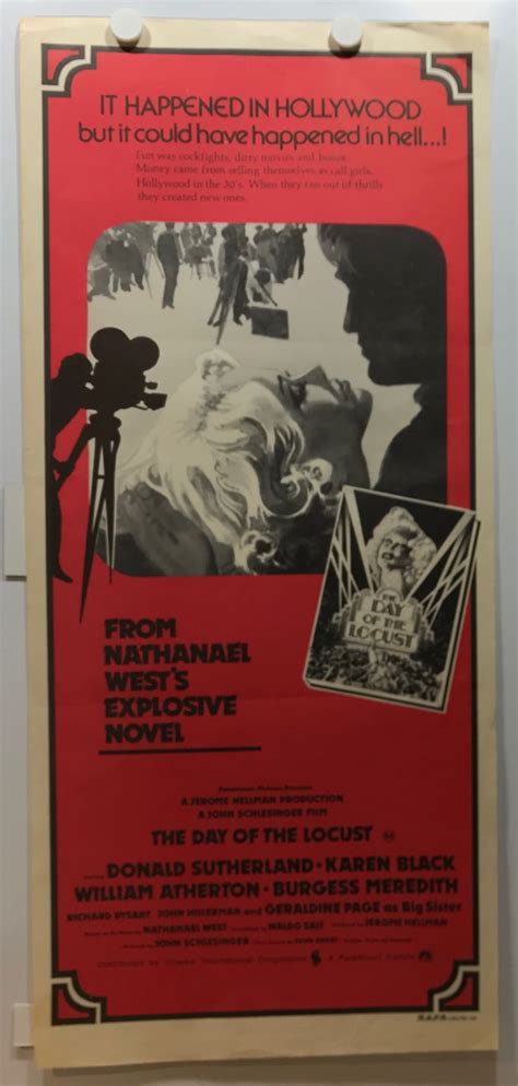 Original Daybill Movie Poster The Day Of The Locust 1975 X Marks