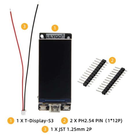 Lilygo Ttgo T Display S3 Esp32 S3 With 19 Inch Tft Display Lilygo H569