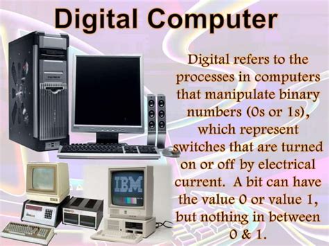 main components of typical computer and types of computer ppt