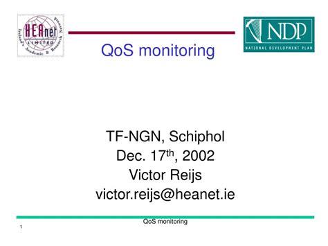 PPT QoS Monitoring PowerPoint Presentation Free Download ID 4555244