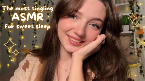 The most tingling ASMR for sweet sleep 🧸 - YouTube