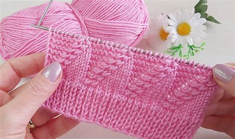 How To Knit Openwork Triangles Pattern Knitting Videos Knitting Idea