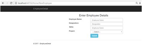 Getting Started With Aspnet Core And Entity Framework Core Codeproject