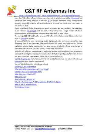 NB IoT And LoRa Of LPWAN Market Analysis In PDF