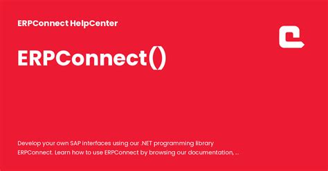 Erpconnect Erpconnect Helpcenter