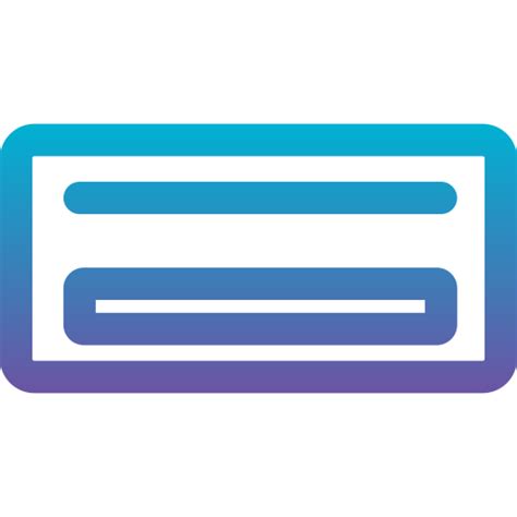 Keyboard Generic Gradient Icon