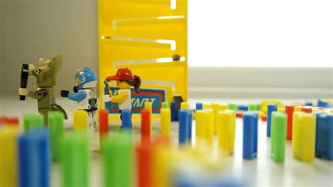 레고와 함께하는 도미노 게임 Youtube