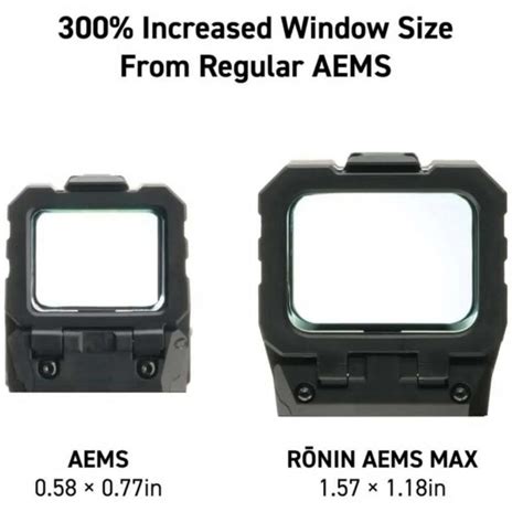 Holosun Aems Ronin Max Rd Red Dot Sight Holosun New Zealand