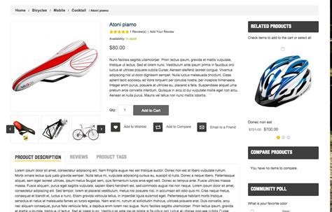Magento 1 9 Product Page Doesn T Show Right Set Up Magento Stack Exchange