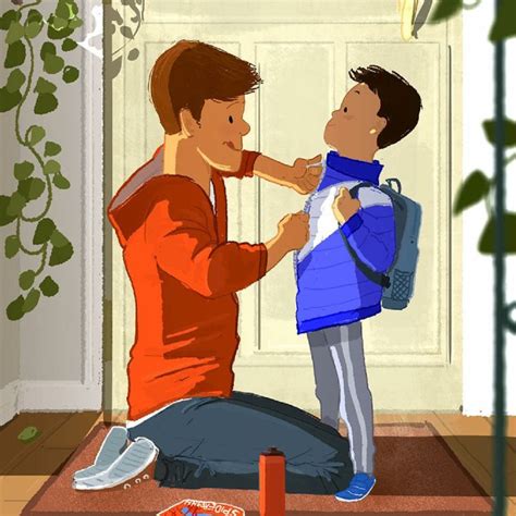 Potret Kasih Sayang Ayah Ke Buah Hatinya Yang Bikin Melting Foto 1