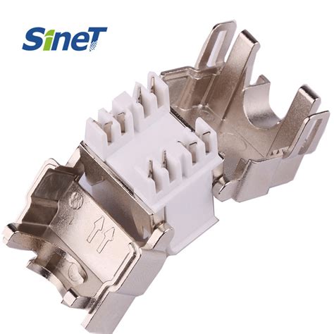 Cat5e Shielded Network Module Cat 5e Keystone Jack Shielded Coupler Cat 6 Shielded Jack And