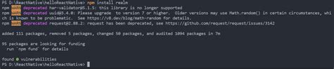React Native NPM Stuck On IdealTree Timing IdealTree Stack Overflow