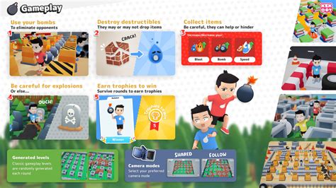 Artstation Bomberguys Unreal Engine 5 Full Multiplayer Game Template Game Assets