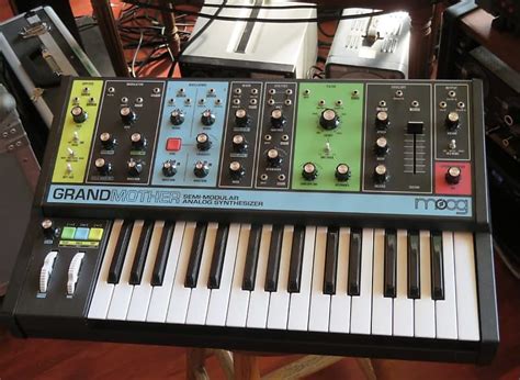 Moog Grandmother 32 Key Semi Modular Analog Synthesizer 2018 Reverb