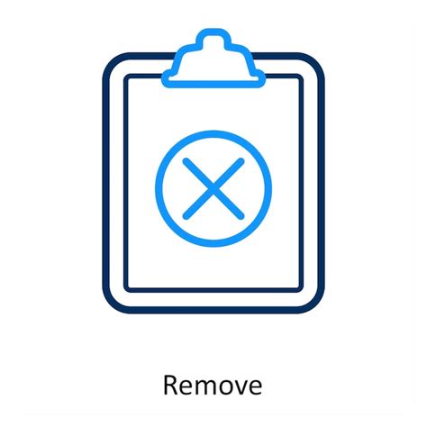 Premium Vector Remove
