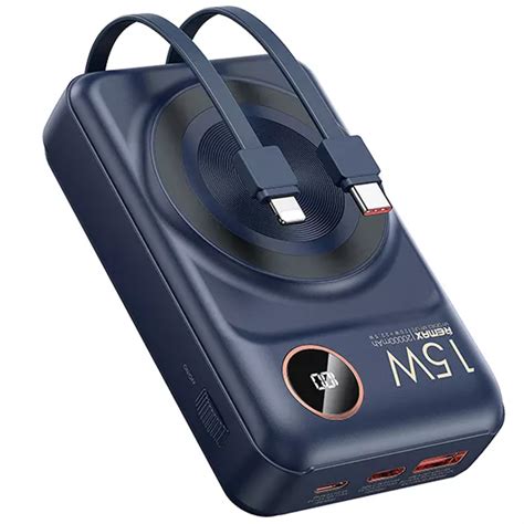 Павербанк повербанк 10000mAh с беспроводной и быстрой зарядкой |20W+22 ...