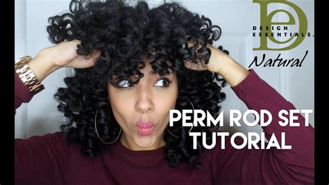 Beautiful Bouncy Curls Featuring Design Essentials Youtube