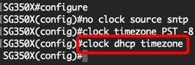Configure System Time Settings On A Switch Through The Command Line