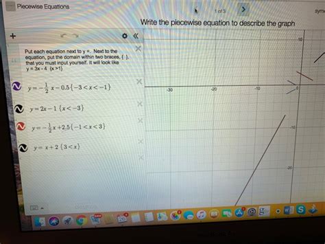 Solved Piecewise Equations Of Syme Write The Piecewise Chegg